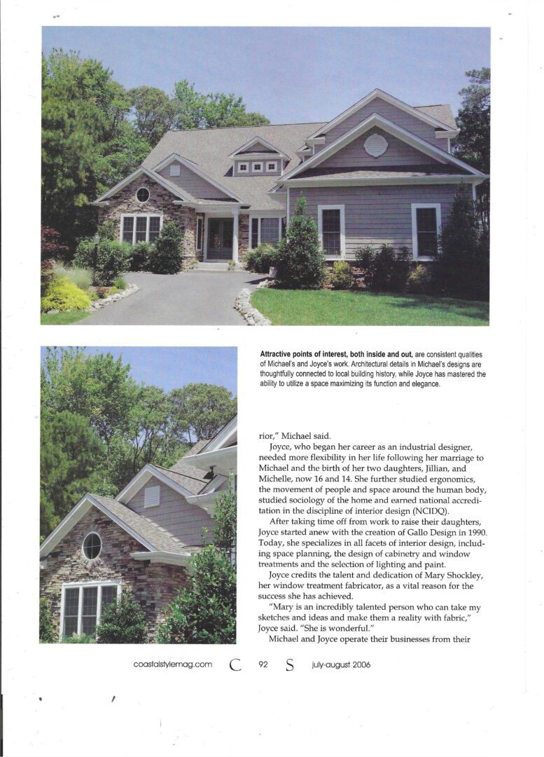Personal Home Design Construction Project – Joyce G. Design – ocean ...